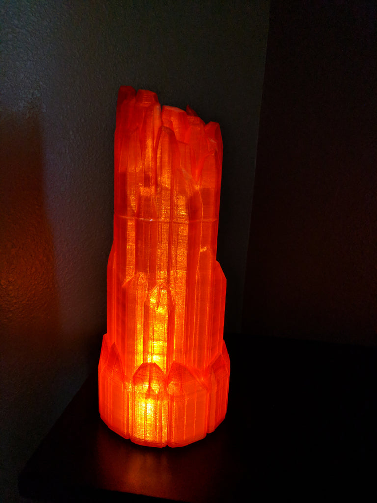 Zero Point Module (ZPM) Lamp – Infinity 3D Prints